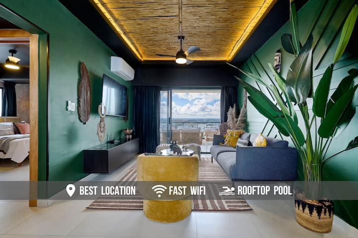 Best Location | Luxury 2-bedr Apt | Pool & Gym - Santo Domingo
