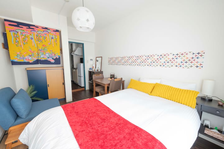 【New Open】新宿まで直通電車/上北沢駅/最大3名宿泊/近隣にコンビニ、スーパーあり - Chofu