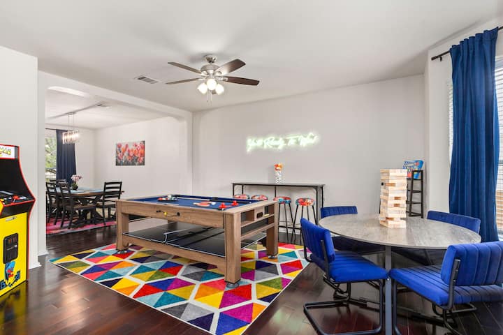 Spacious Holiday Haven! Games/bmt/seaworld/6 Flags - Arcadia Ridge - San Antonio