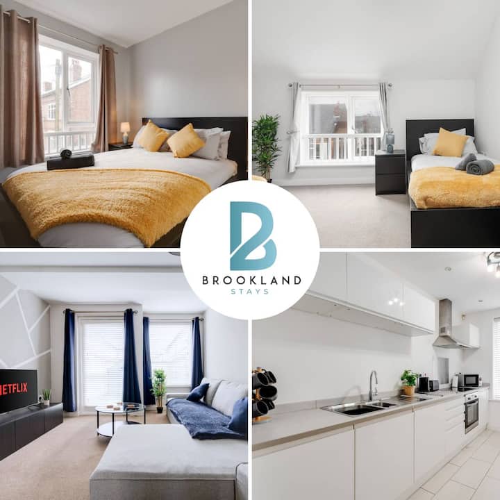 Fully Furnished 4b | Wifi, Kitchen, Free Parking - Altrincham