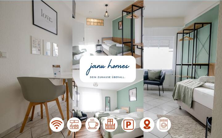 3 Zimmer Apartment - 5 Betten - Janu-homes - Limburg an der Lahn