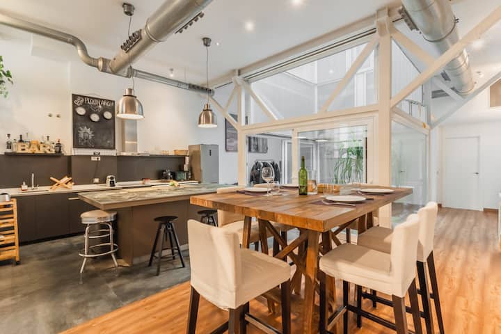 Loft Bien-être Luxe: 180m²+terrasse+a/c - Madrid