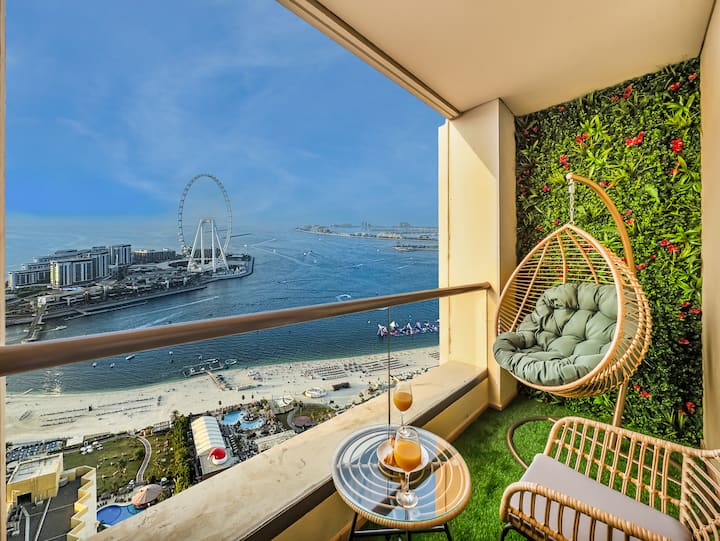 Dubai Eye & Palm View | Beach Access | Jbr Walk - Dubai Marina