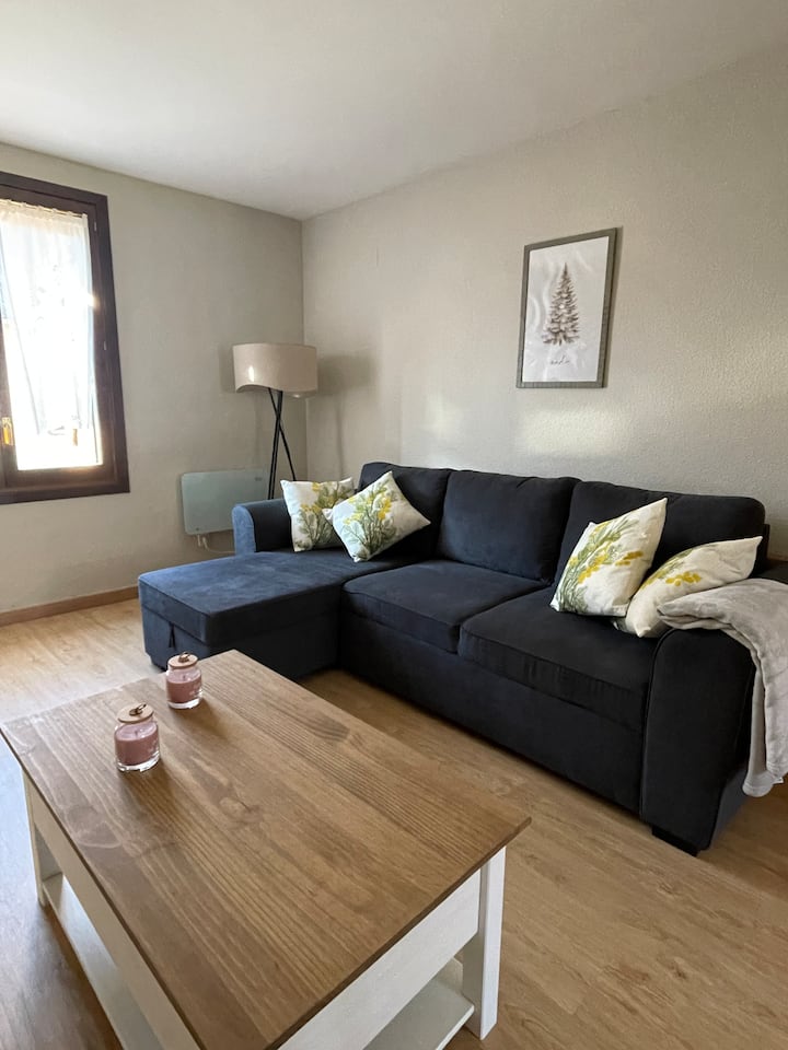 Cosy Flat In El Pueyo, Downtown With Wifi - Panticosa