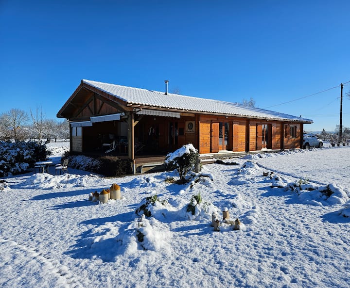 Chalet Au Cœur D'un Magnifique Parc Arboré - Haute-Vienne