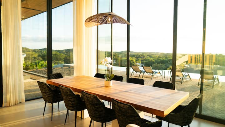 Luxury Ocean View, Infinity Lap Pool, Wlk To Beach - Tamarindo