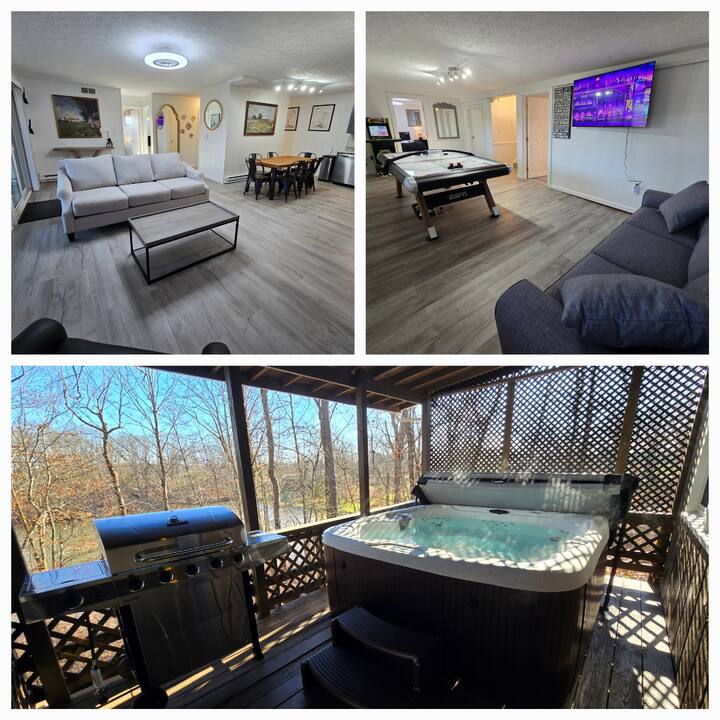 Mighty Duck At Heron Hill Retreat Hot Tub On Lake! - Aurora, OH