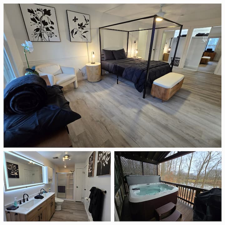 Black Bear And Mighty Duck 2 Hot Tubs On The Lake! - Aurora, OH