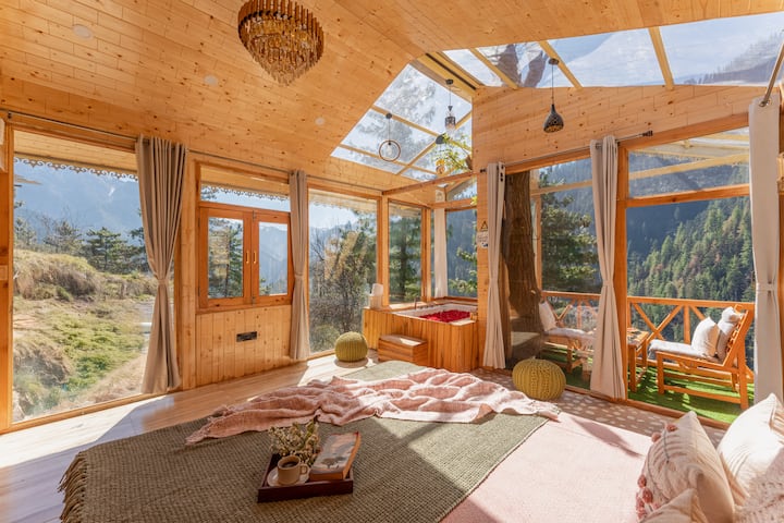 Skyheaven Jacuzzi Treehouse Jibhi - Jibhi