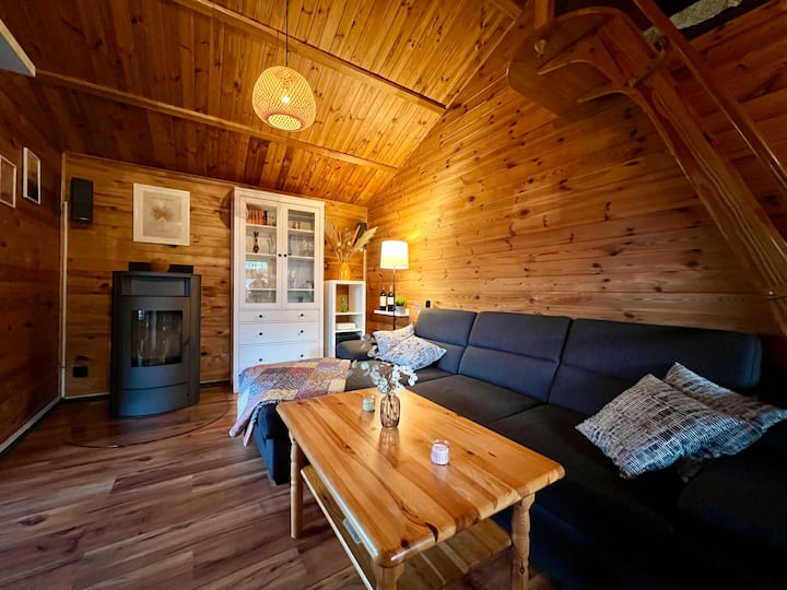 Gemütliches Holzhaus An Der Ostsee In Strandnähe - Am Salzhaff