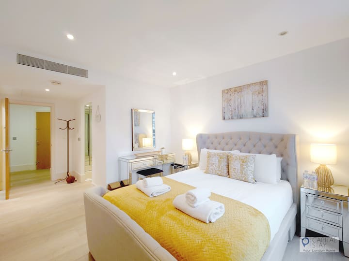 3 Bed Serviced Apartment In Battersea River Views -