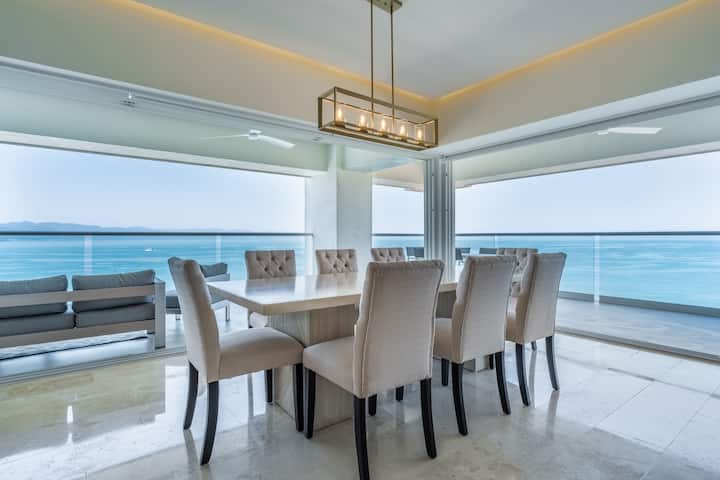 Luxurious Big Beachfront Condo 801 Harbor 4 Bed - Puerto Vallarta