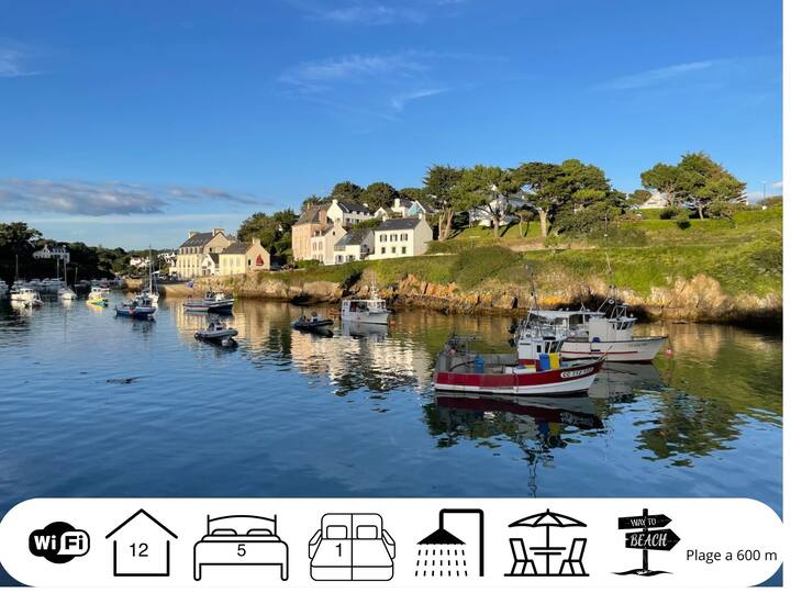 Grande Maison Familiale Au Pouldu - Guidel