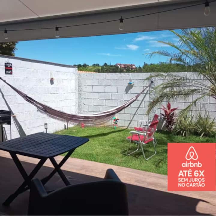 Casa Completa E Aconchegante Com Jardim Privativo. - Serra Negra