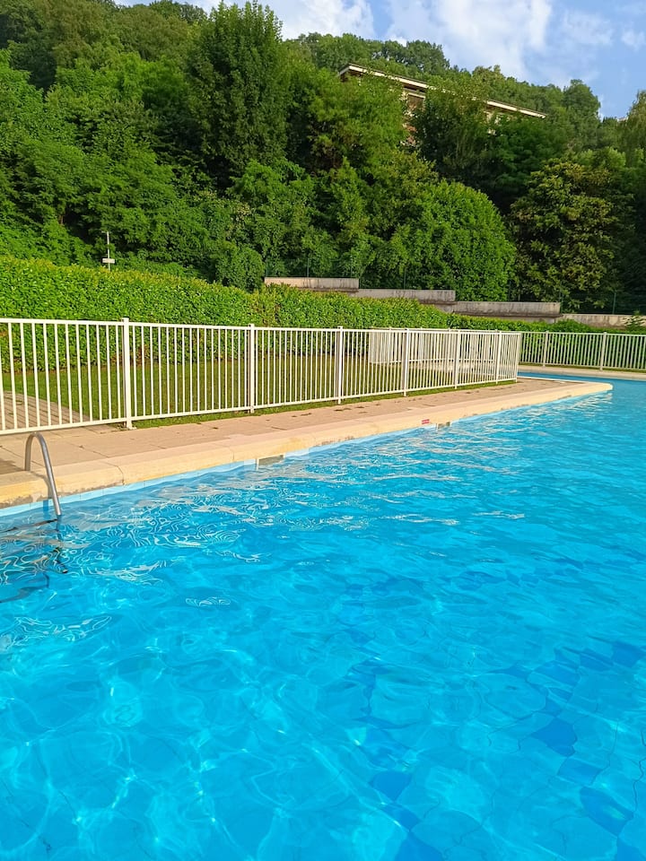 Résid. Standing Meublé 3* Piscine/tennis/expo Sud - Aix-les-Bains