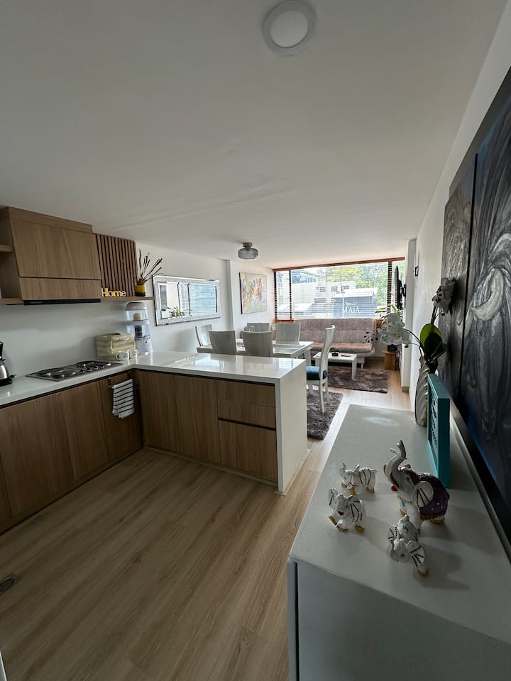 Apartamento Moderno En La Zona T - C.c Andino - Bogota