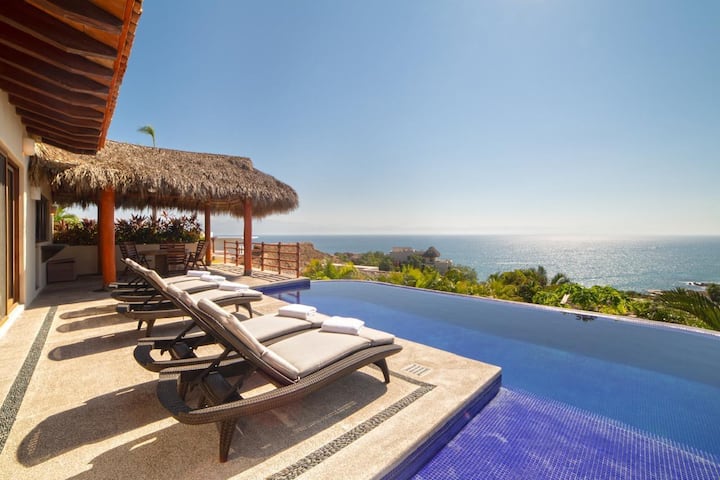 Casa Sol- Stunning Ocean Escape - La Cruz de Huanacaxtle