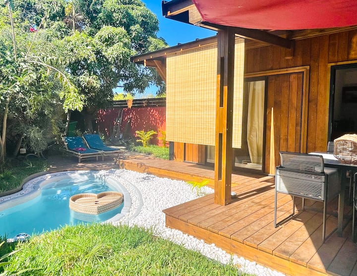 Tiny House Avec Piscine - Saint-Gilles les Bains