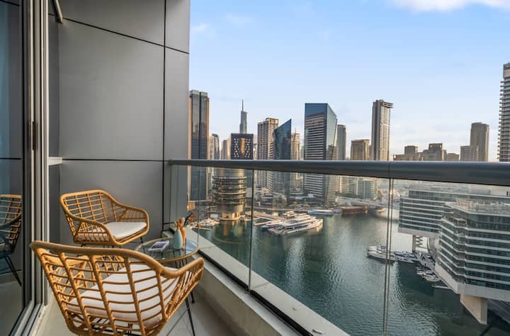 Stunning 1br L Balcony L Heart Of Dubai Marina - Dubai Marina