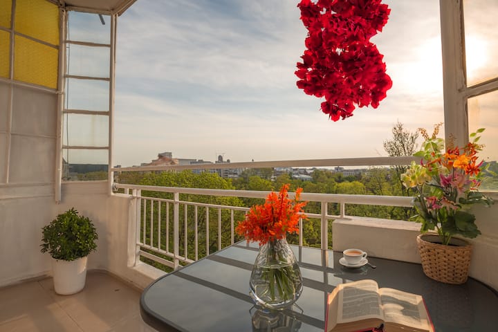 Spacious City View Apartment With Balcony - Bucarest