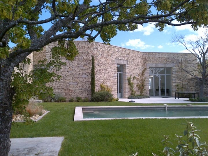 Villa Transparence Dans Le Centre Gordes - Gordes