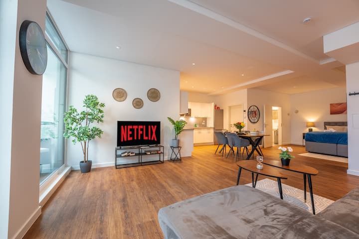 Schlossberg Residences: 3-glocken Design Apartment - Weinheim