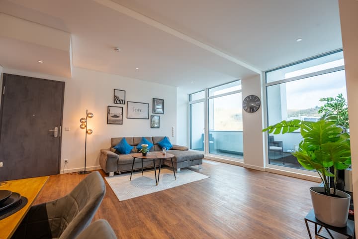 Schlossberg Residences: 3-glocken Design Apartment - Weinheim