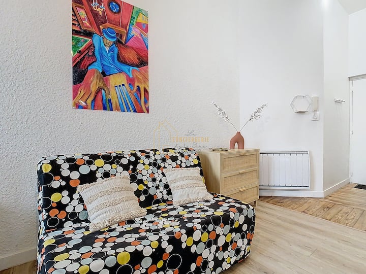 Le Pianiste : 30m2, 4 Pers, 2 Pas De La Gare - Voiron