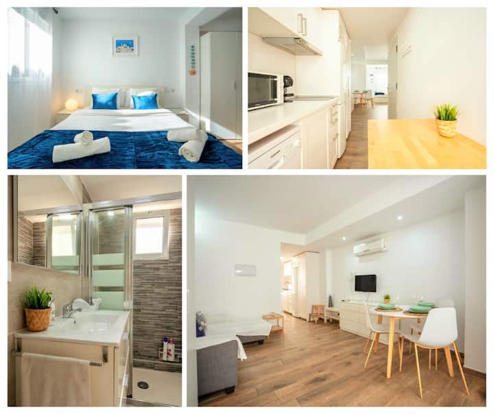 Autochek-in |Terrace | Queen Bed| Fast Wifi | A/c - Valencia