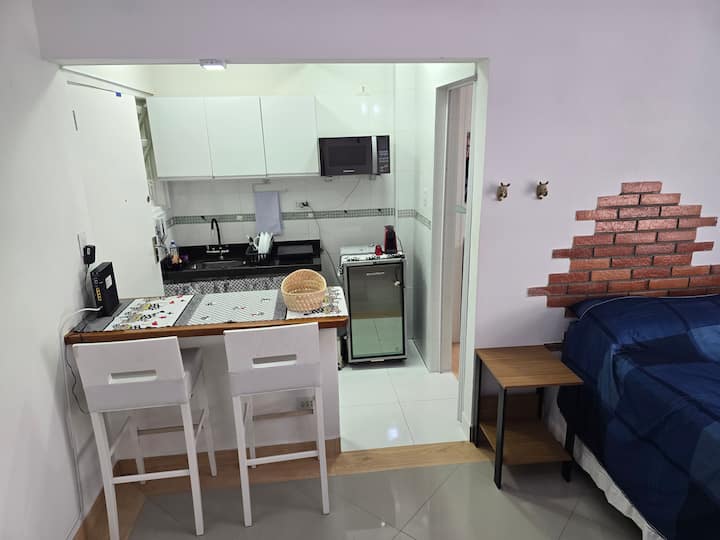 Charmoso Studio Na Praia - Santos, Brasil