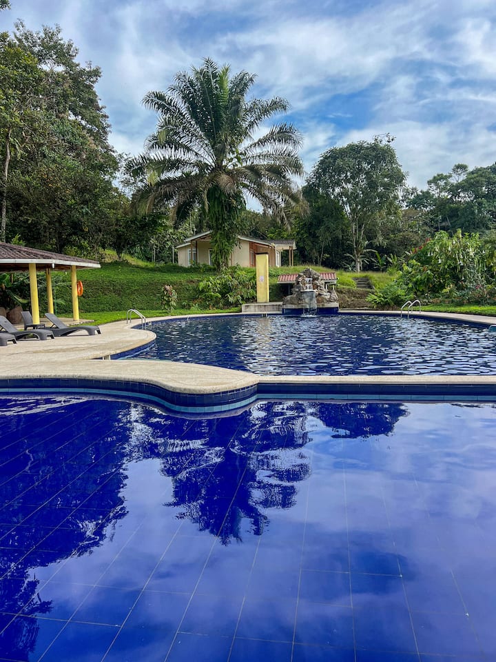 Casa Tropical, Piscina Y Cascada - Pedro Vicente Maldonado