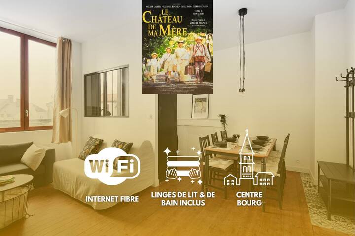 Le Château De Ma Mère - Wifi /Linge/vue Château - Beaupréau