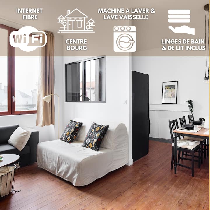 ღ Le Château De Ma Mère - Wifi /Linge/vue Château - Beaupréau