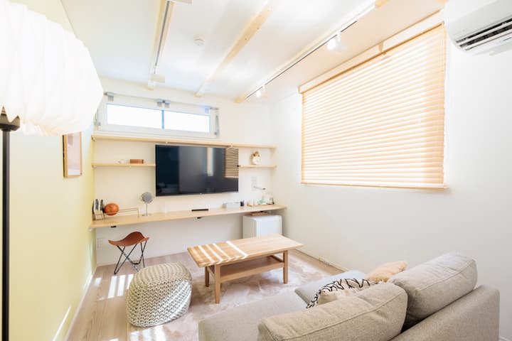 新規Open!富良野駅徒歩8分!『栞furano』ファミリータイプ202 - Furano