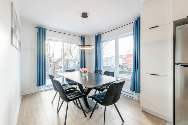 T2 Stylish 3-bdr Free Parking Close Dix 30&dt - Longueuil
