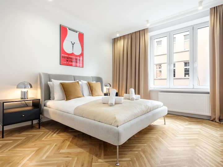 Spacious Apartment In Kazimierz District - Krakau