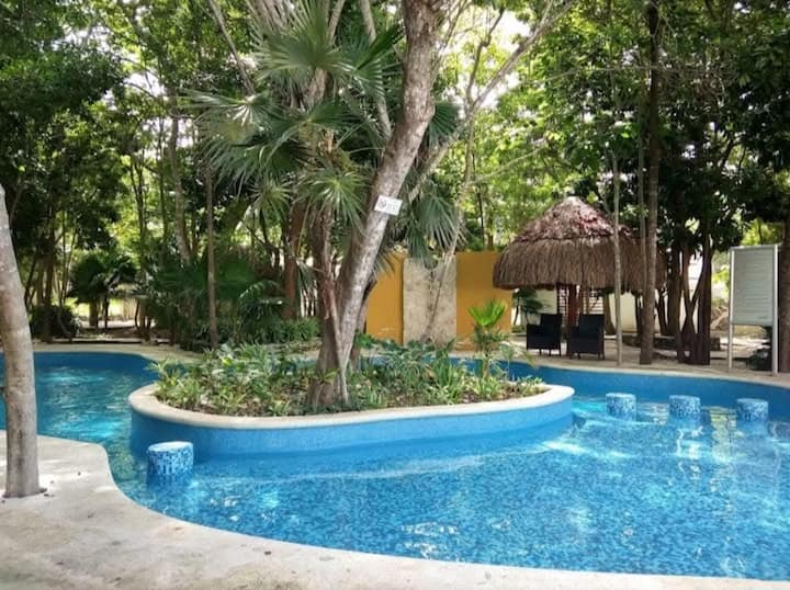 Residencia Familiar C/ Alberca En Puerto Morelos - Puerto Morelos