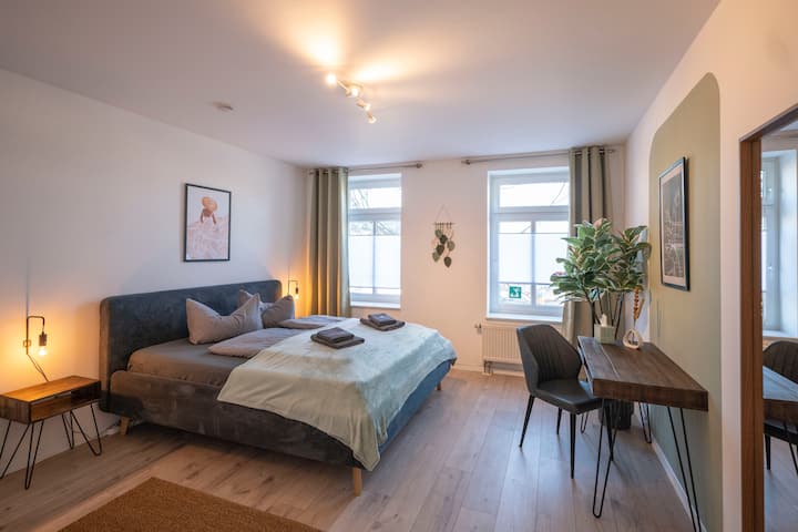 •Boho-suite• Sauna/netflix/nespresso/zentral/messe - Chemnitz