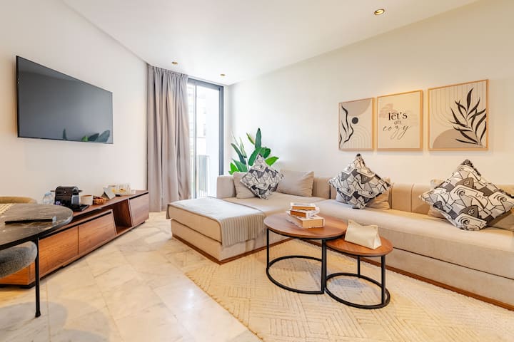 Terrasse Privée, Résidence Calme & Parking - Casablanca