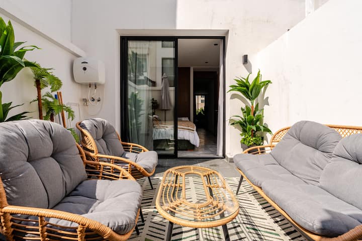 Casablanca • Terrace Studio • Gym • Parking • 24/7 - Casablanca