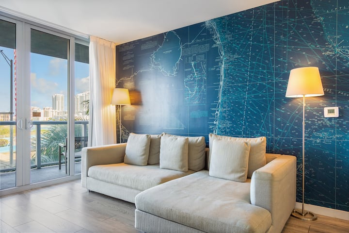 1 Bedroom & Full Equiped Kitchen  Beachwalk Resort - Hallandale Beach, FL