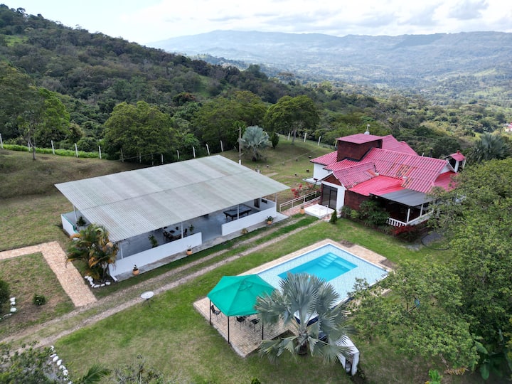 New San Nicolas Hermosa Cabaña En La Naturaleza - Moniquirá