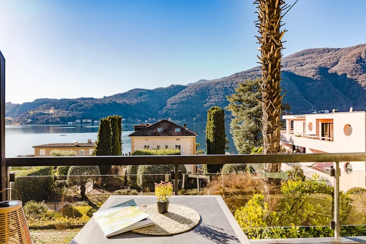 Limone Suite With Lake View - Morcote