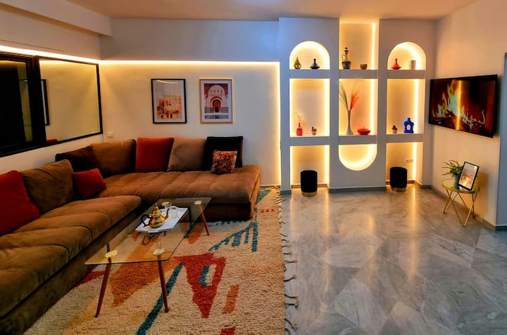 Luxury Flat-pool-m Avenue - Marrakech