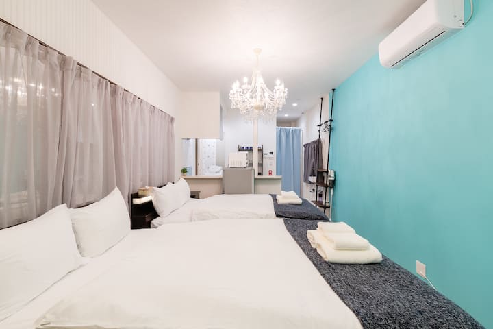 浅草5分,スカイツリー2分,渋谷･新宿･秋葉原に直通/錦糸町駅徒歩4分/空港から便利/最大4名-1f - Ueno