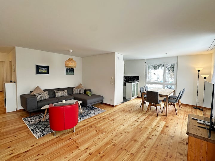 Real Wood, 110m2, Sport, Recreation 5p. - Su48 - Sankt Moritz