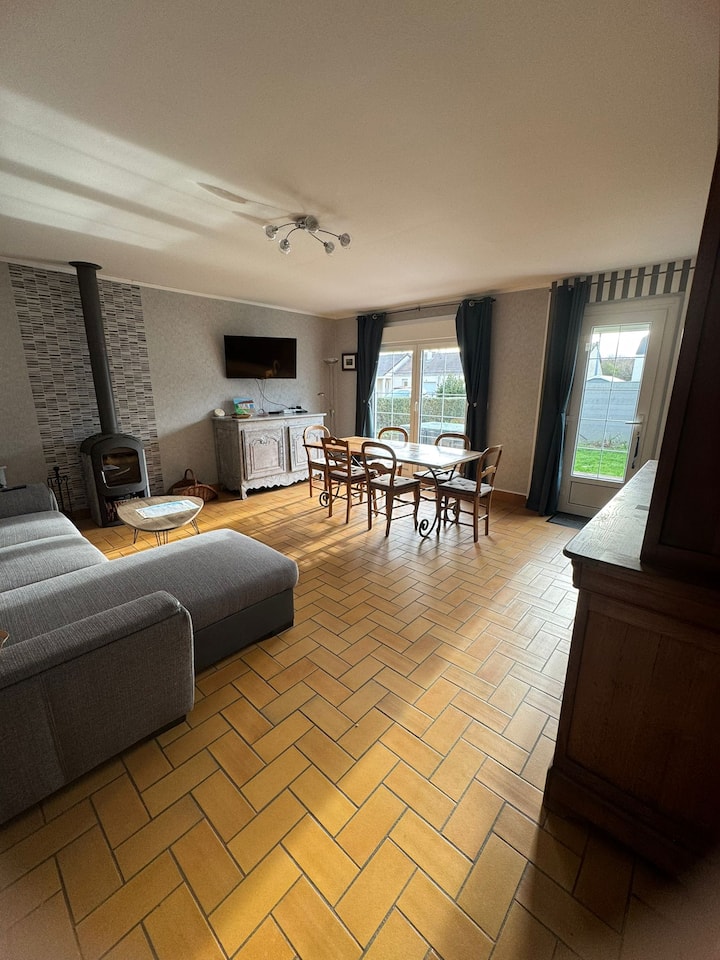Le Rivage, Maison Avec Jardin Proche De La Mer - Saint-Aubin-sur-Mer