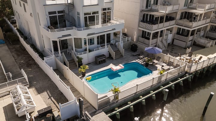 Miami Vice Ocean City- 5br |Seasonal Pool | Views - Ocean City, NJ