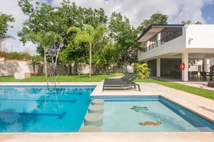 Perfect Resort-style Home | Beach | Gym | Pool - Playa del Carmen