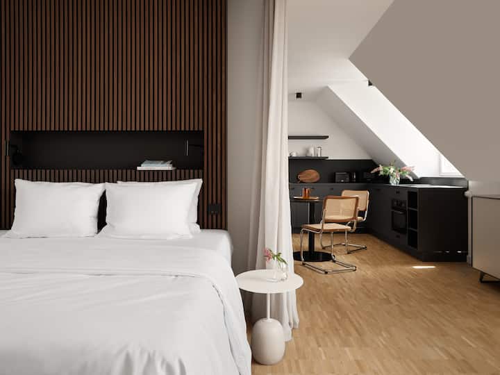 Studio With Private Kitchen In The City Centre - Munich